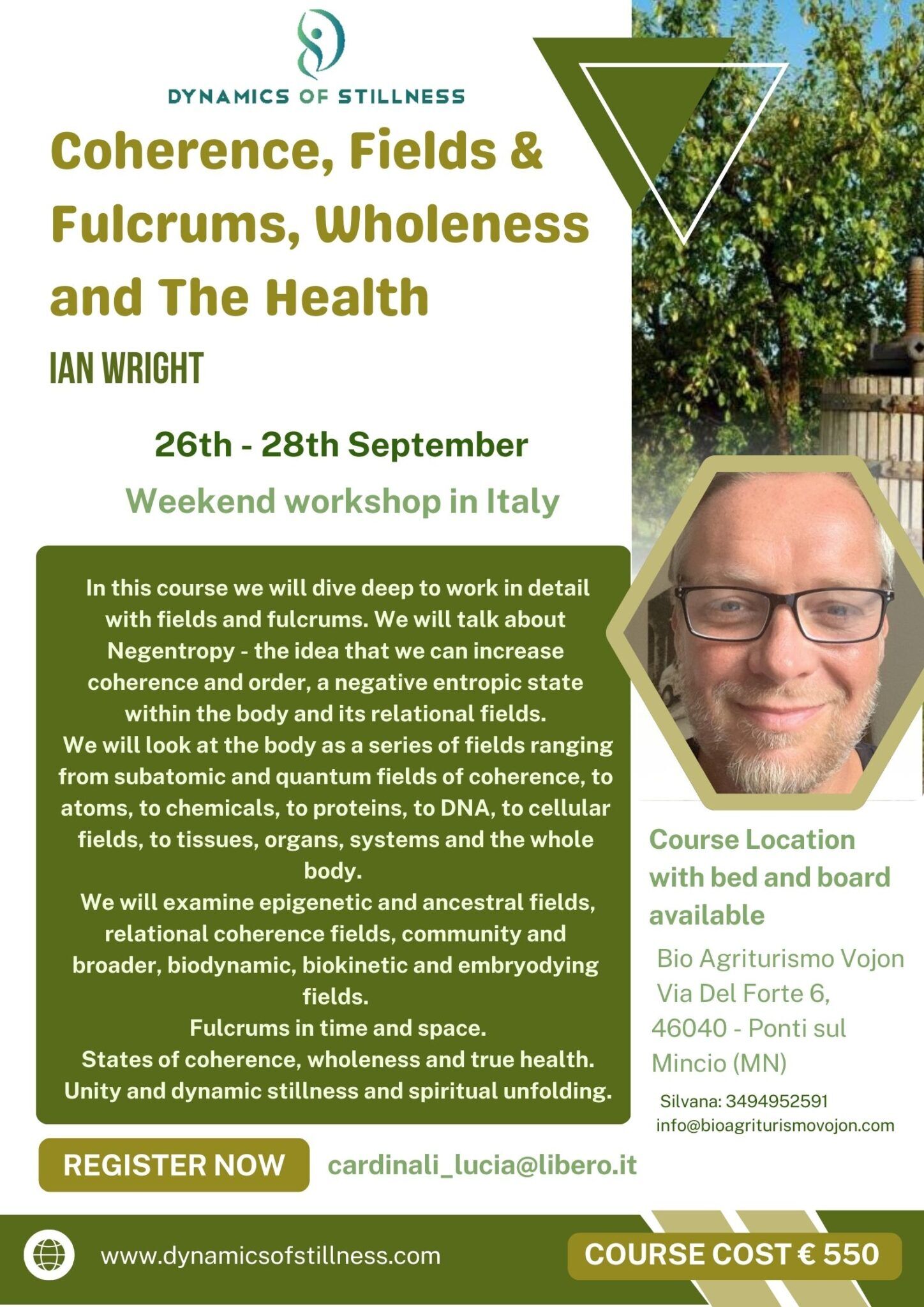 Coherence, fields and fulcrums, the Whole and Health - Dynamics of ...